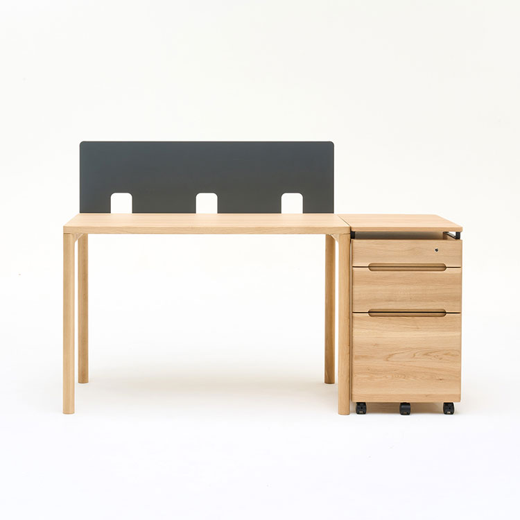 CLEARNEL デスク ワゴン 幅42.8cm(デスク奥行共通) SW8000 シアーホワイト 通販 | 【公式】カリモク家具オンラインショップ